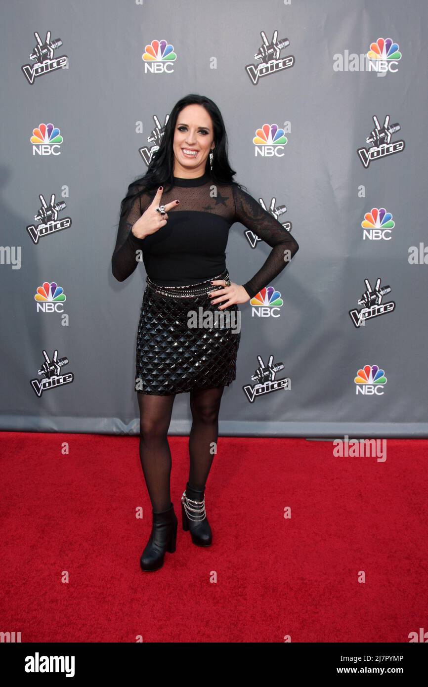 LOS ANGELES - APR 15: Kat Perkins at the NBC's "The Voice" Season 6 Top ...