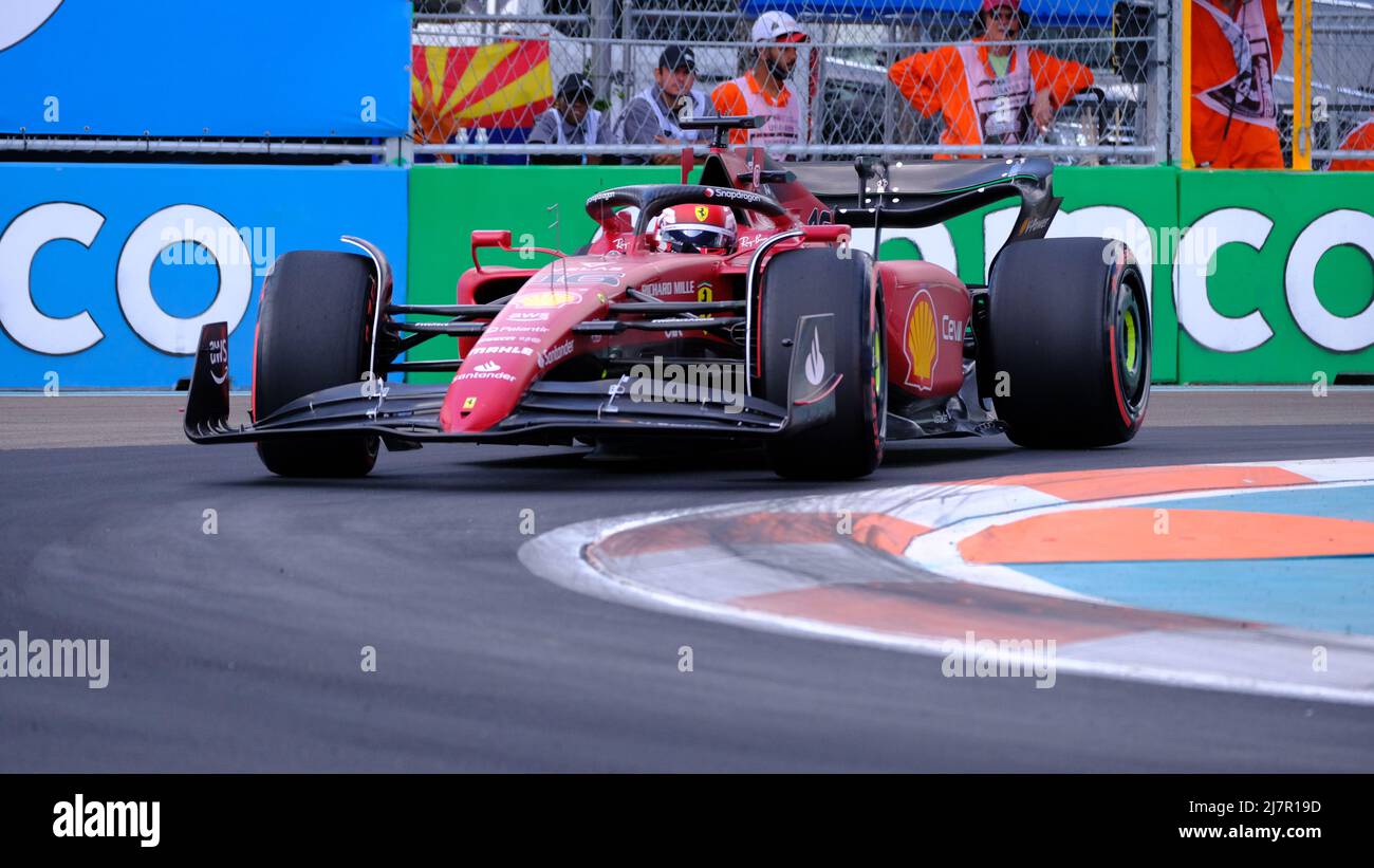 May 6th, 2022: Charles Leclerc, Team Ferrari driver #16 during the ...