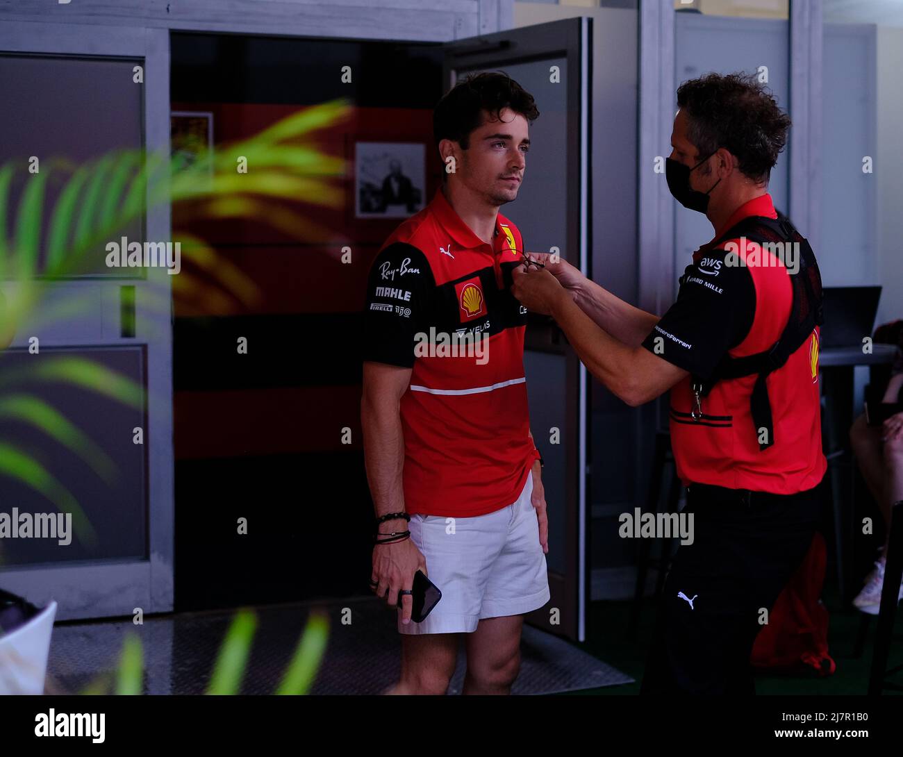 May 6th, 2022: Charles Leclerc, Team Ferrari driver #16 during the ...