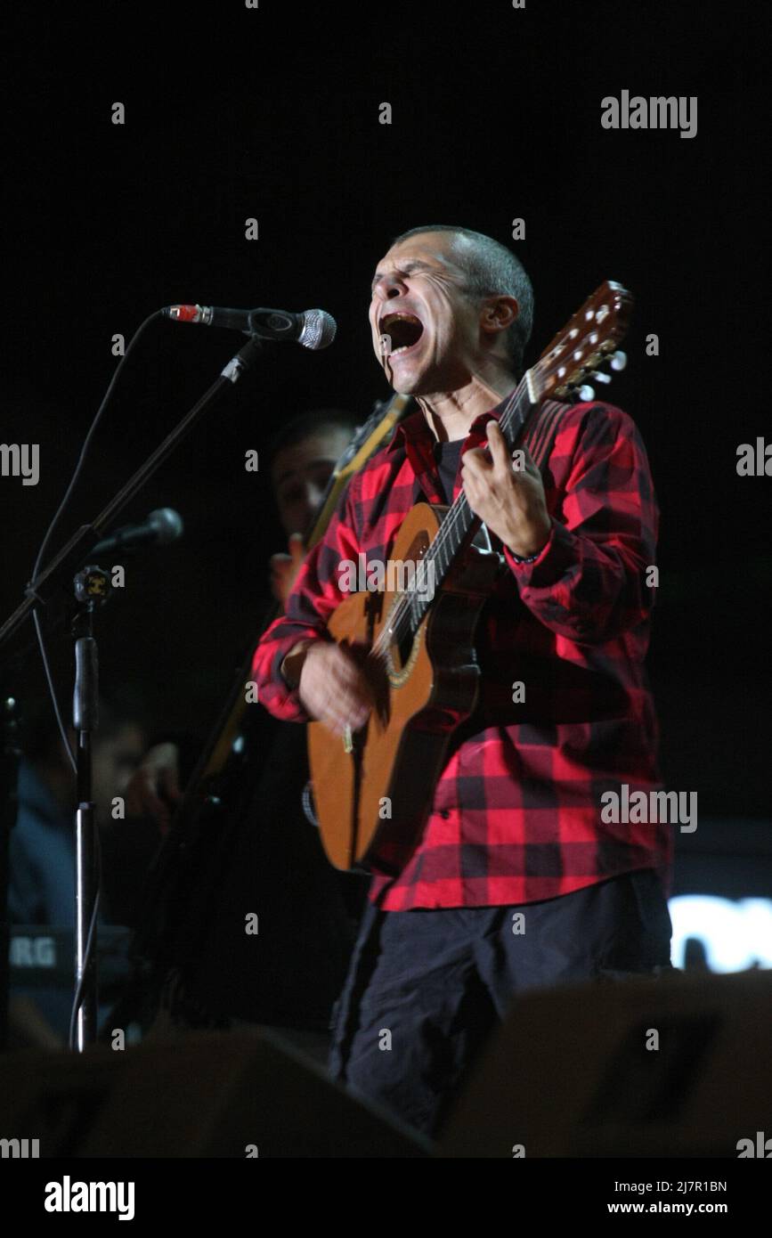 GERARDO PEÑA Reyli en concierto en la plaza Alonso Vidal como parte de ...