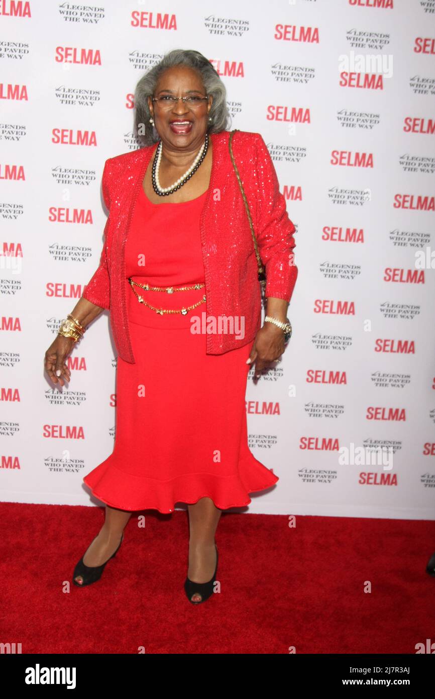 SANTA BARBARA - DEC 6: Juanita Abernathy at the "Selma" & Legends Who ...