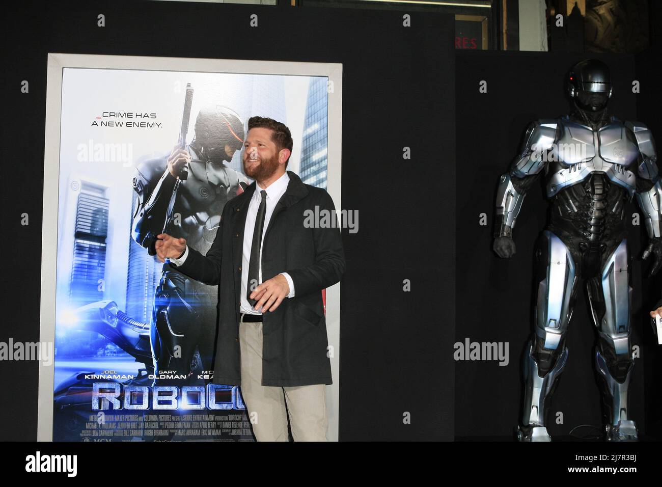 LOS ANGELES - FEB 10: Joshua Zetumer at the "Robocop" - Los Angeles ...