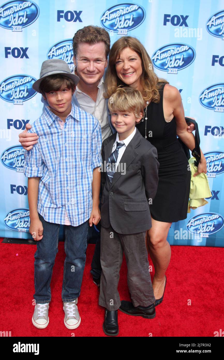 LOS ANGELES - MAY 21: Jonathan Mangum, Leah Stanko Mangum, Chase Mangum ...