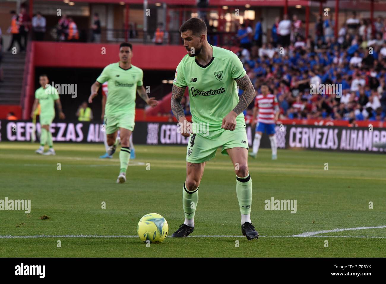 Granada, Granada, Spain. 10th May, 2022. IÃ±igo Martinez of Ath Bilbao ...