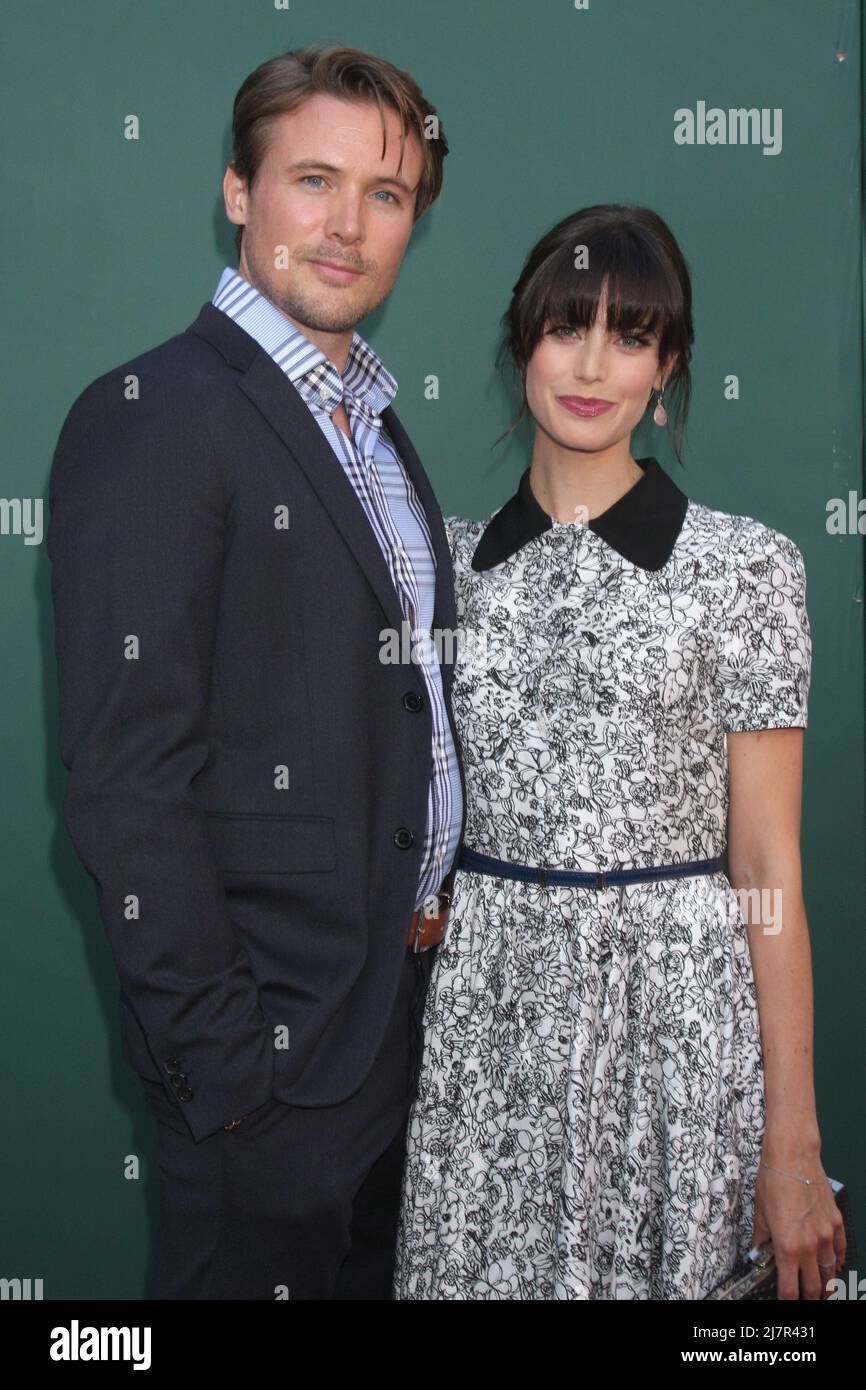 LOS ANGELES - JUL 8: John Reardon, Meghan Ory at the Crown Media ...