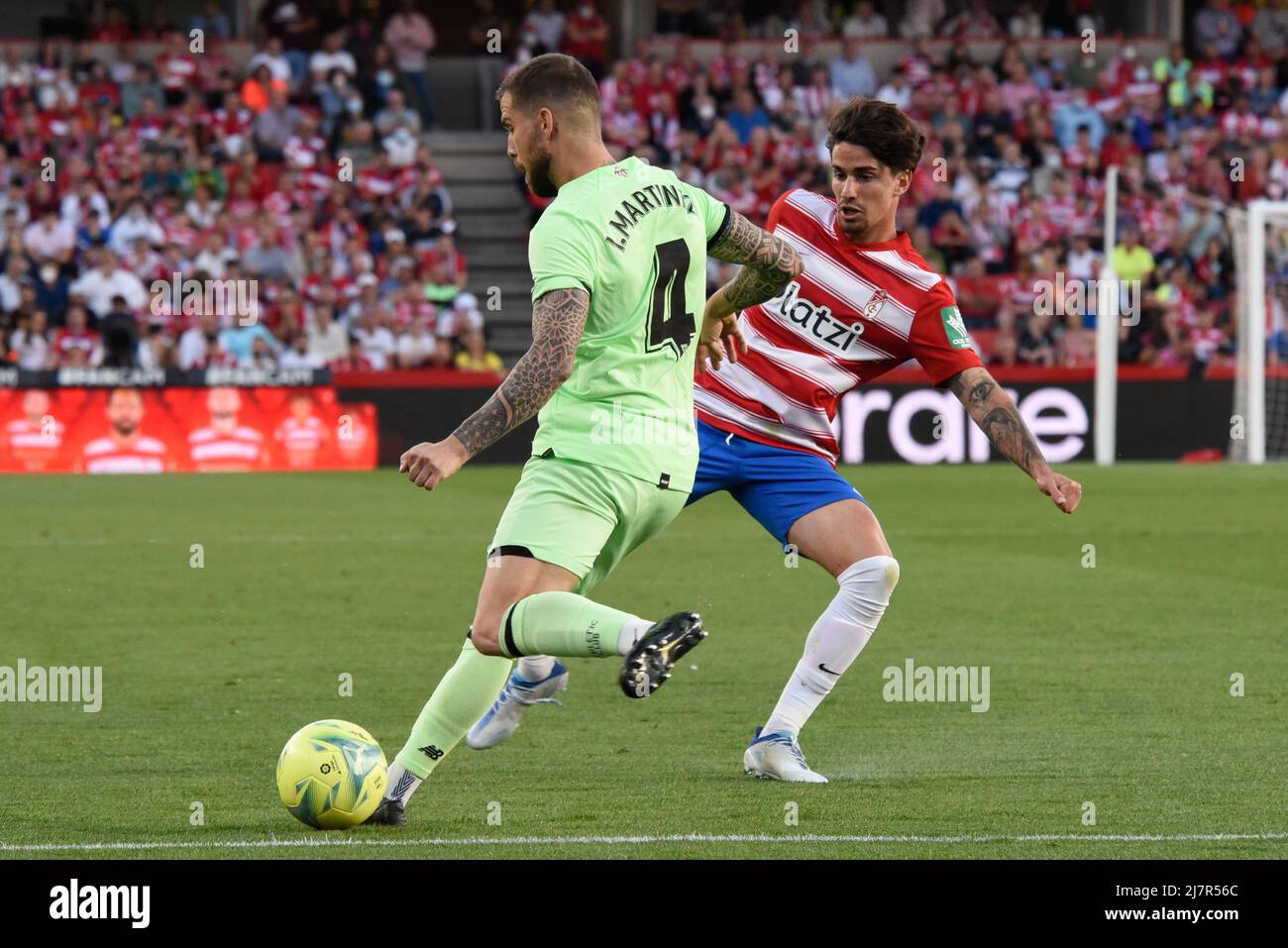 Granada, Granada, Spain. 10th May, 2022. IÃ±igo Martinez of Ath Bilbao ...
