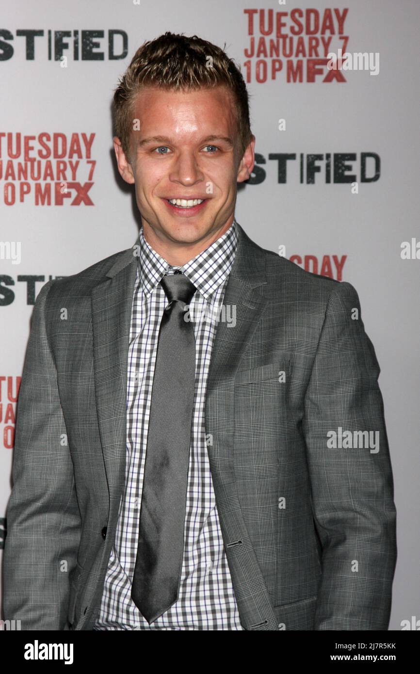 LOS ANGELES - JAN 6: Jesse Luken at the "Justified" Premiere Screening ...
