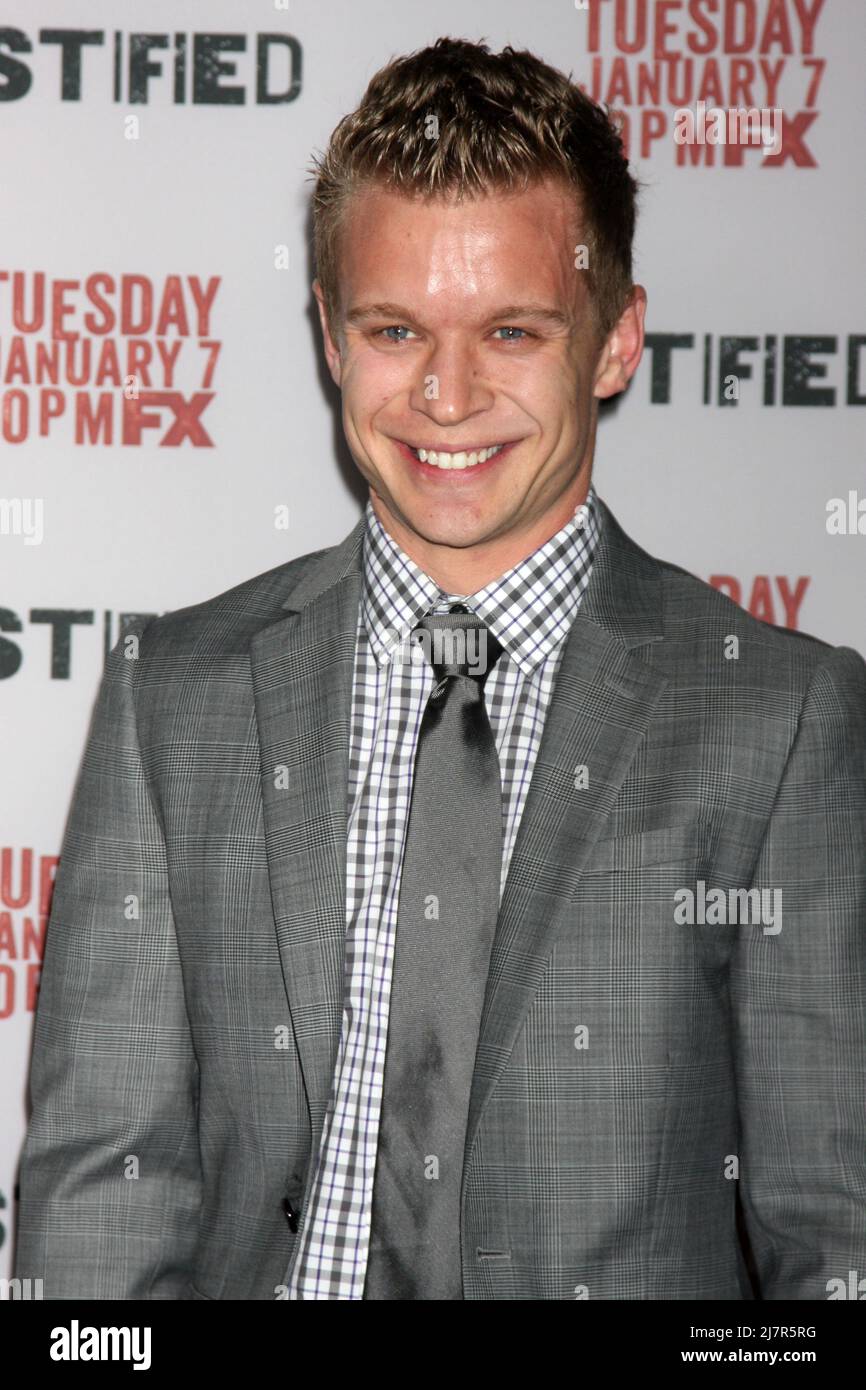 LOS ANGELES - JAN 6: Jesse Luken at the "Justified" Premiere Screening ...