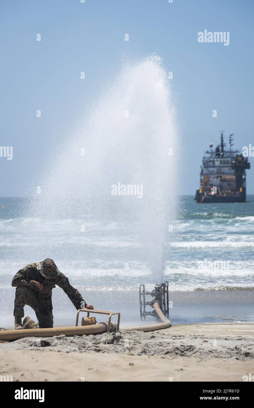 U.S. Marine Corps Lance Cpl. Daniel Cortez, a bulk fuel specialist with ...