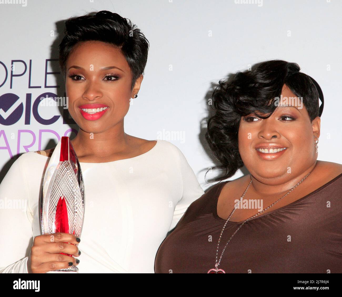LOS ANGELES - JAN 8: Jennifer Hudson, Julia Simpson at the People's ...