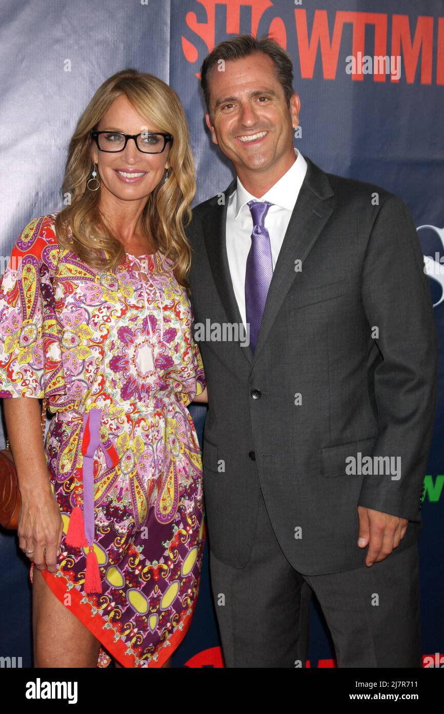 LOS ANGELES - JUL 17: Jennifer Berman, Jim Sears at the CBS TCA July ...