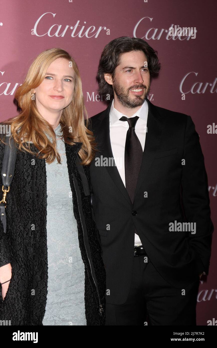 LOS ANGELES - JAN 3: Helen Estabrook, Jason Reitman at the Palm Springs ...