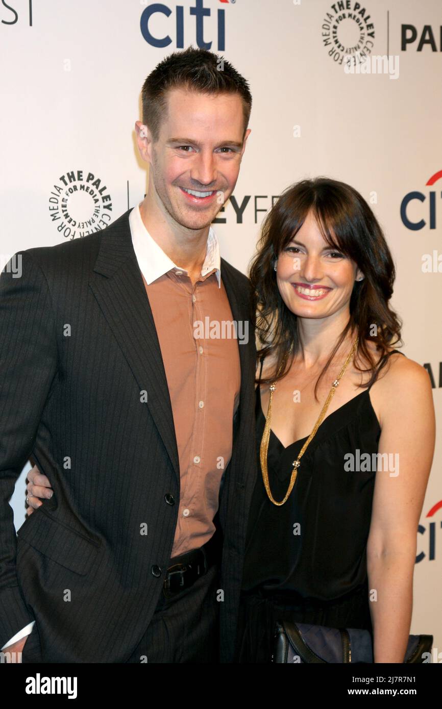 LOS ANGELES - MAR 13: Jason Dohring, wife at the PaleyFEST Vernoica Mars Event at Dolby Theater ...