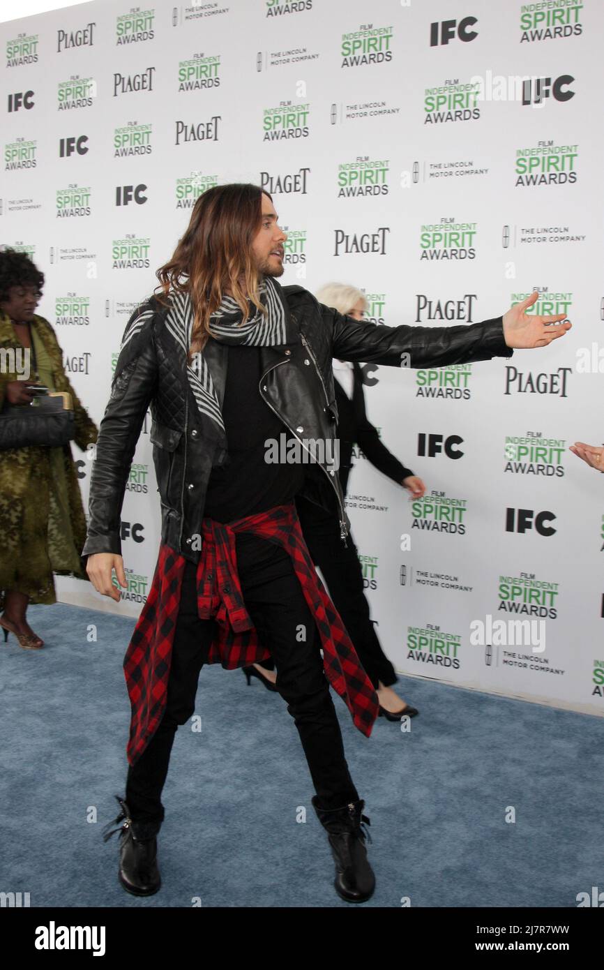 LOS ANGELES - MAR 1: Jared Leto at the Film Independent Spirit Awards ...