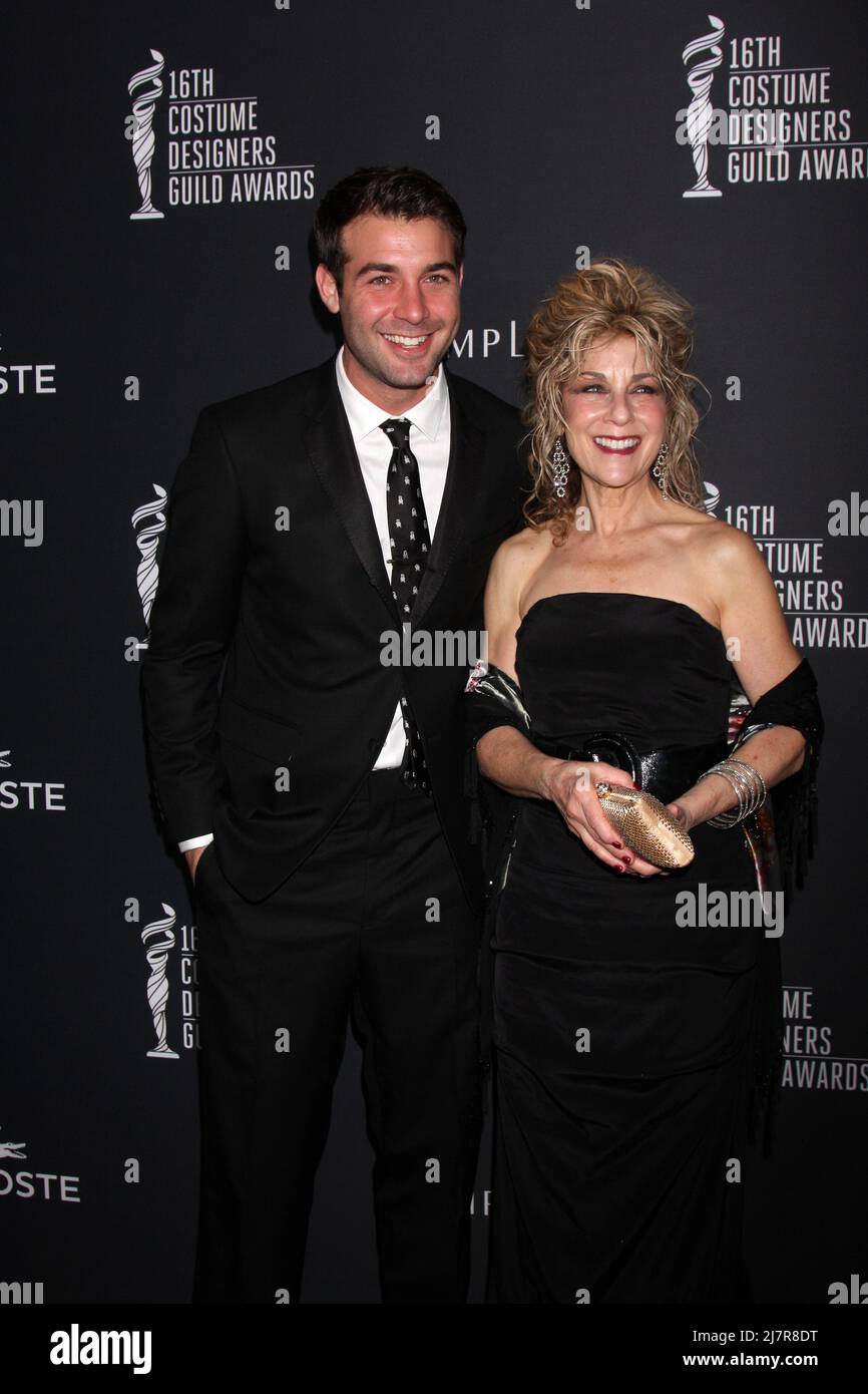 LOS ANGELES - FEB 22: James Wolk, his mother at the 16th Annual Costume ...