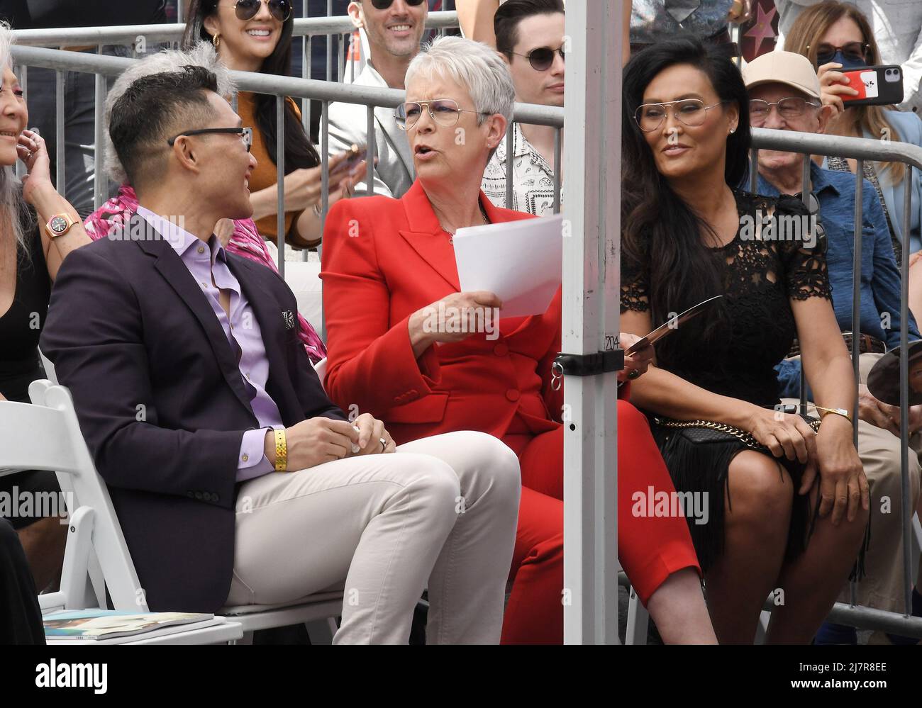 California, USA, May 10, 2022.(L-R) Daniel Dae Kim, Jamie Lee Curtis ...