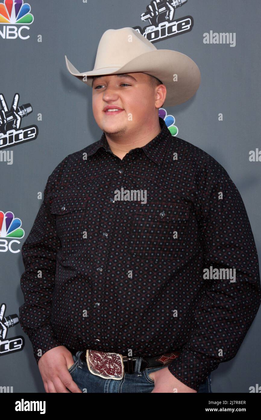 LOS ANGELES - APR 15: Jake Worthington at the NBC's "The Voice" Season ...