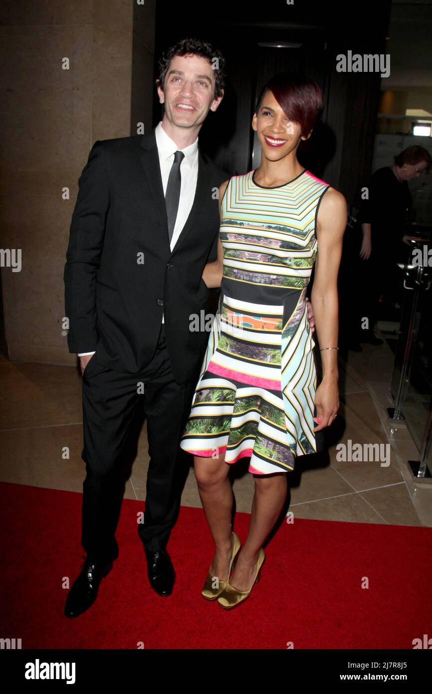 LOS ANGELES - APR 12: James Frain, Marta Cunningham at the GLAAD Media ...
