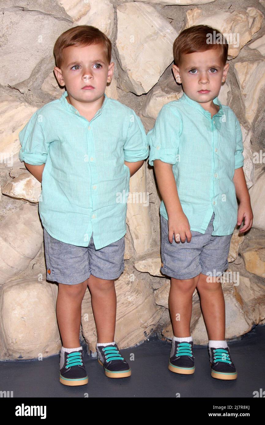 LOS ANGELES - AUG 2: Jakob Kring, Jaxon Kring at the "General Hospital ...