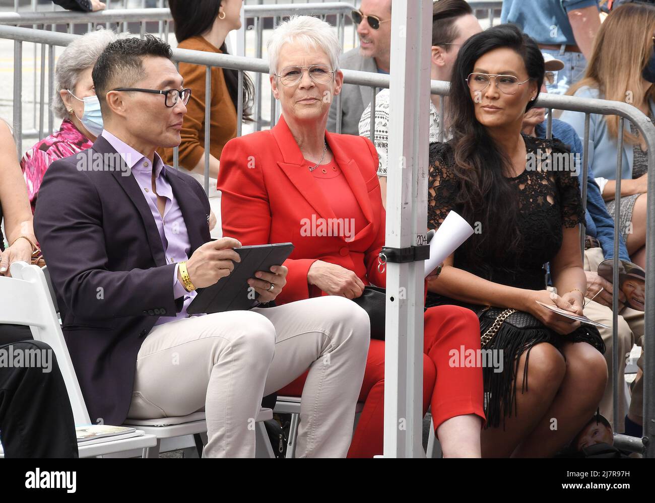 Los Angeles, USA. 10th May, 2022. (L-R) Daniel Dae Kim, Jamie Lee ...