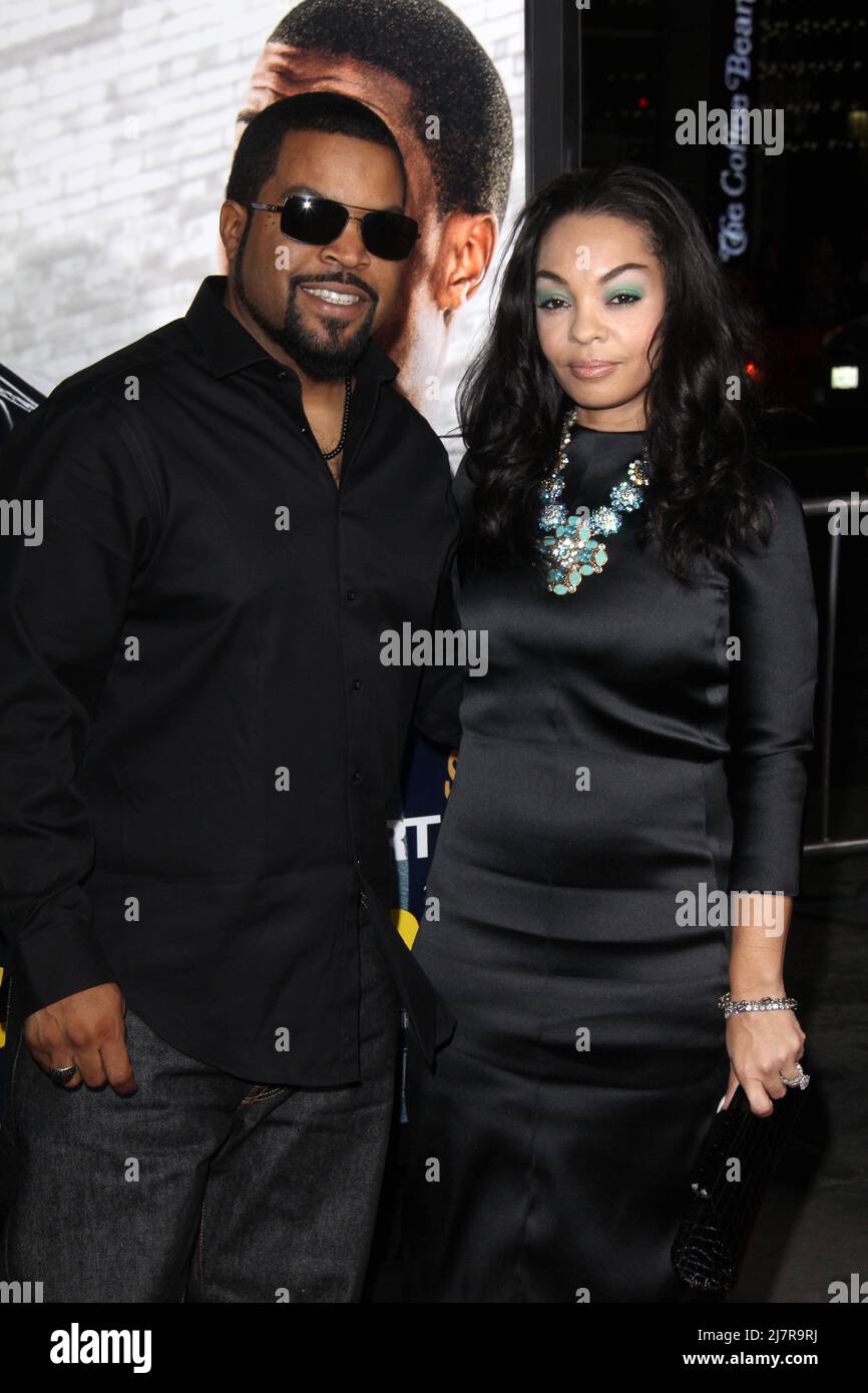 LOS ANGELES - JAN 13: Ice Cube at the "Ride Along" World Premiere at ...