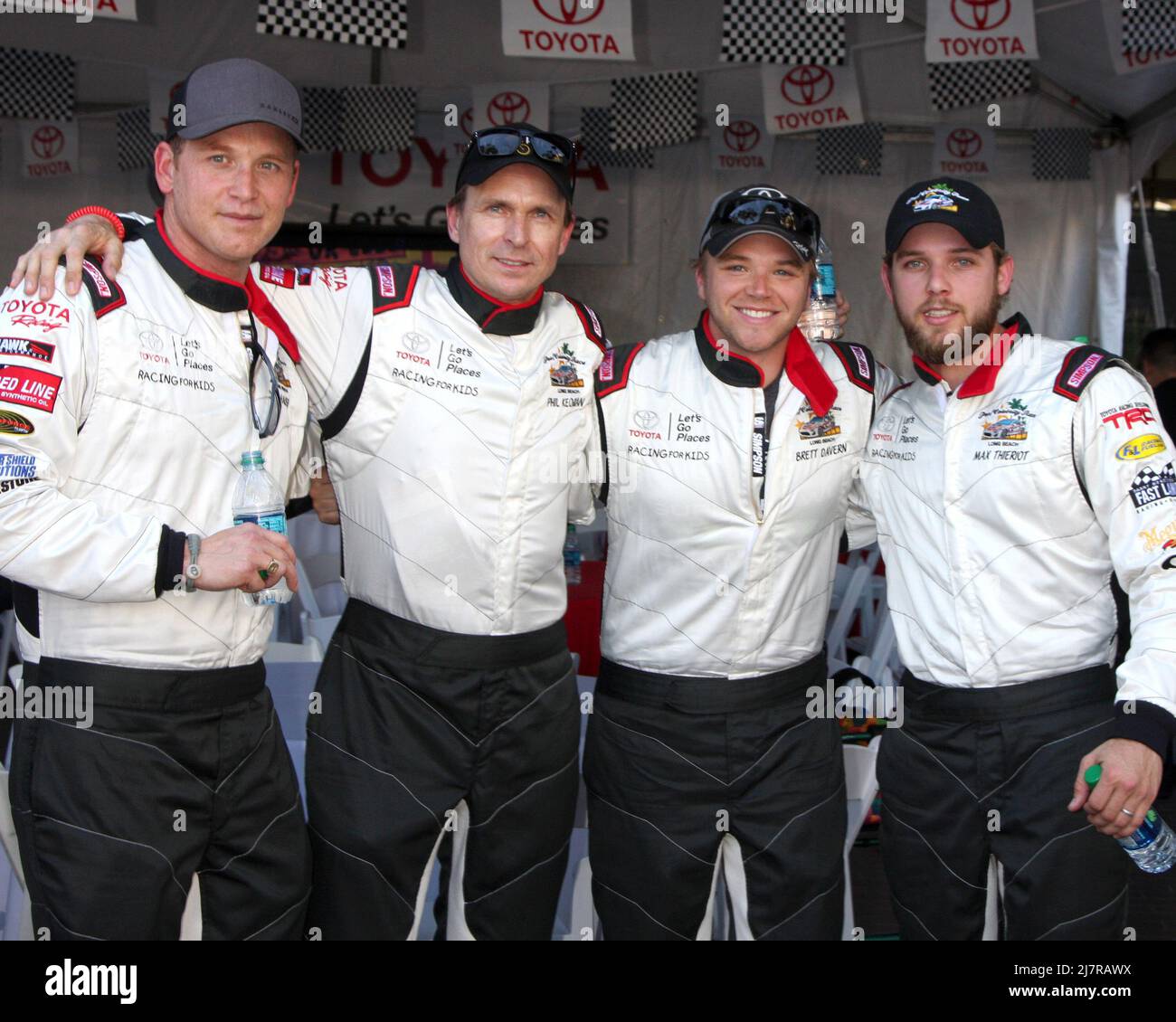 2014 pro celeb race qualifying day hi-res stock photography and images ...