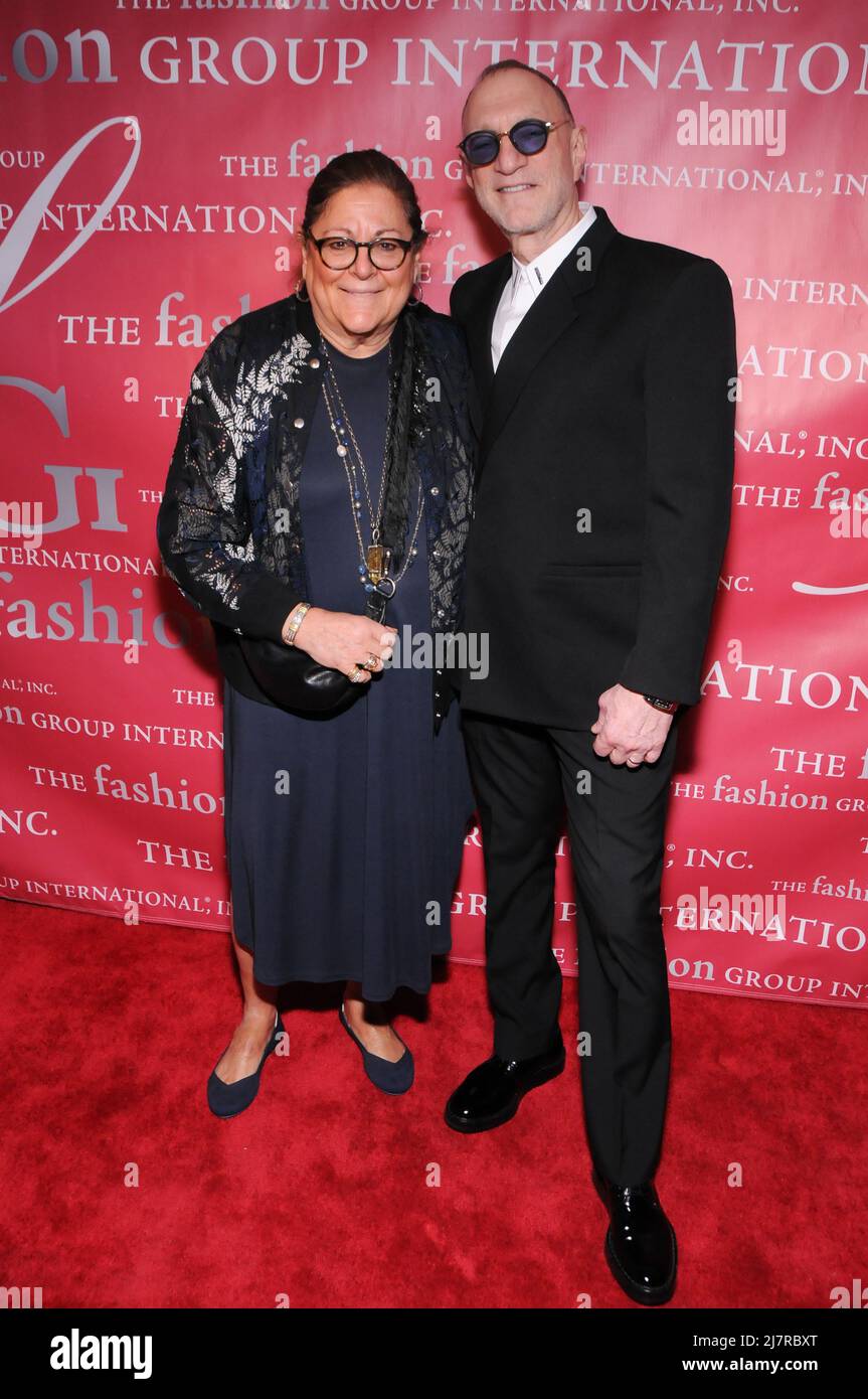 New York, United States. 10th May, 2022. Fern Mallis and Gary Wassner ...