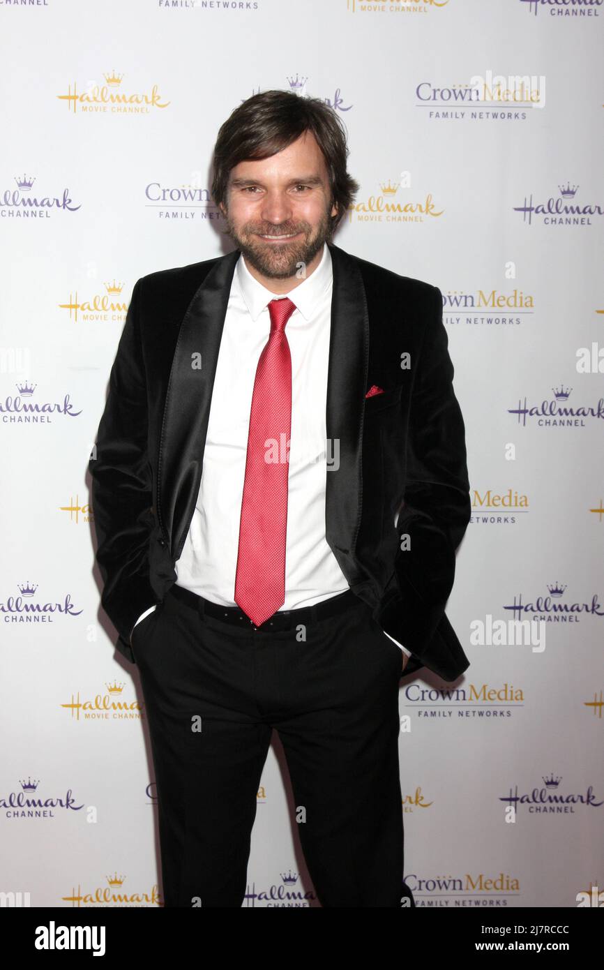 LOS ANGELES - JAN 11: Geoff Gustafson at the Hallmark Winter TCA Party ...