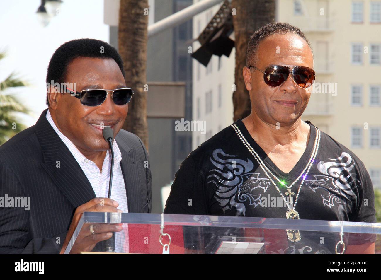 LOS ANGELES - MAR 6: George Benson, Ray Parker Jr at the Ray Parker Jr ...
