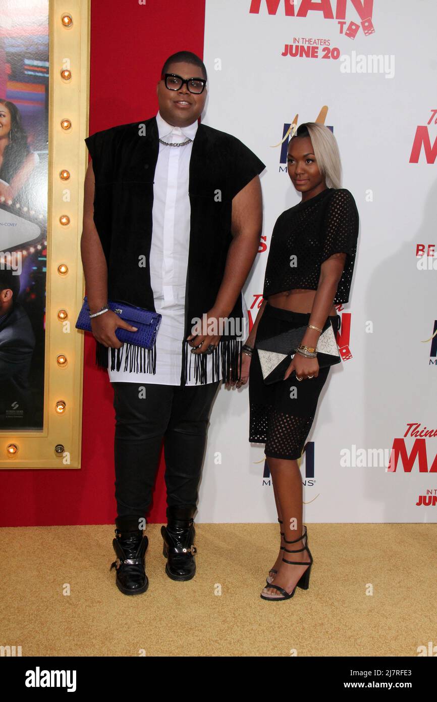 LOS ANGELES - JUN 9: EJ Johnson at the "Think Like A Man Too" LA ...