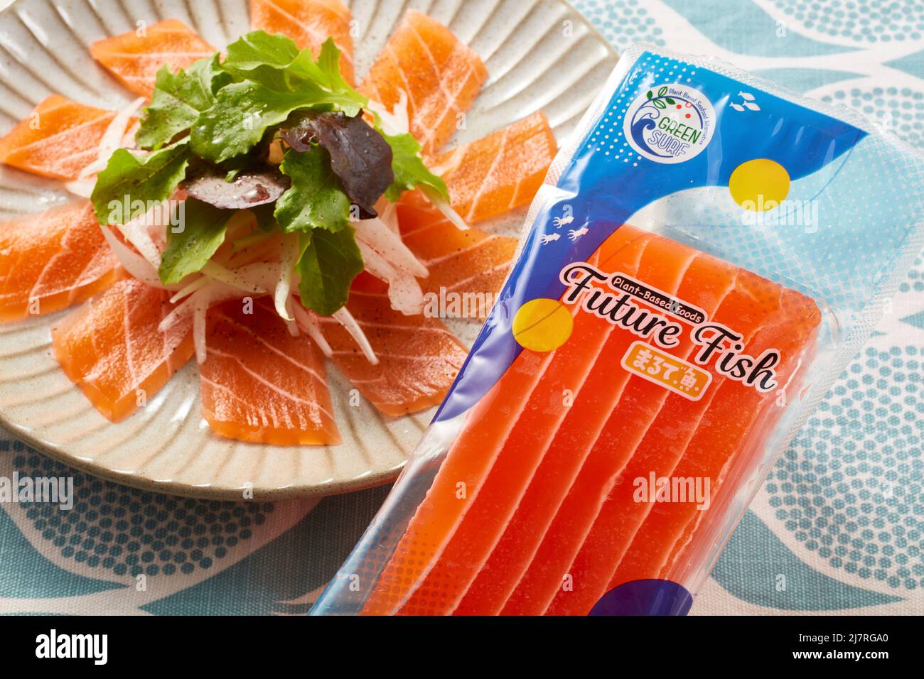 Plant-based Salmon of Plant-based Fish (Future Fish) Series is Azuma ...
