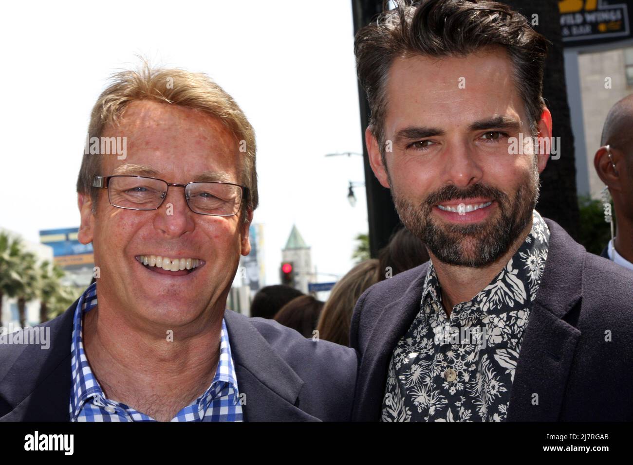 LOS ANGELES - MAY 9: Doug Davidson, Jason Thompson at the Rick ...