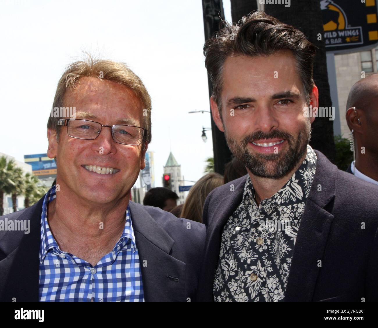 LOS ANGELES - MAY 9: Doug Davidson, Jason Thompson at the Rick ...