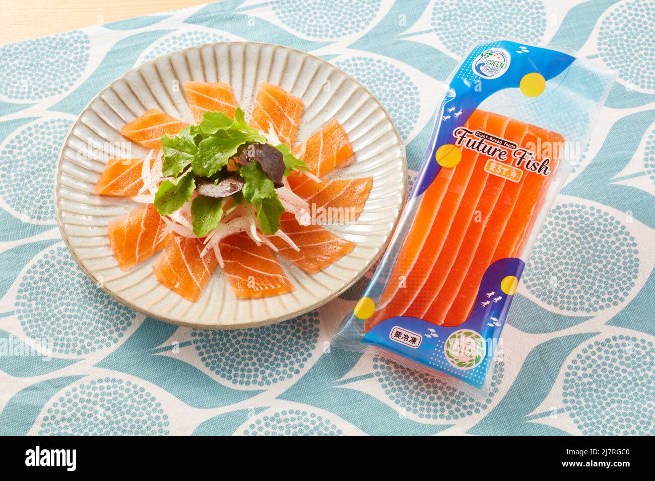 Plant-based Salmon of Plant-based Fish (Future Fish) Series is Azuma ...