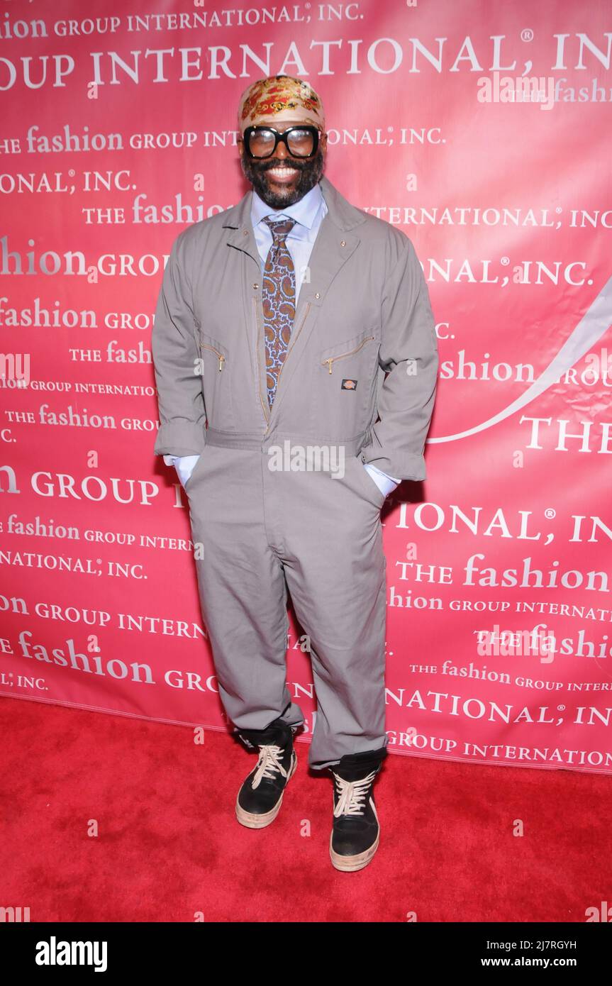 New York, United States. 10th May, 2022. Byron Lars attends the Fashion ...