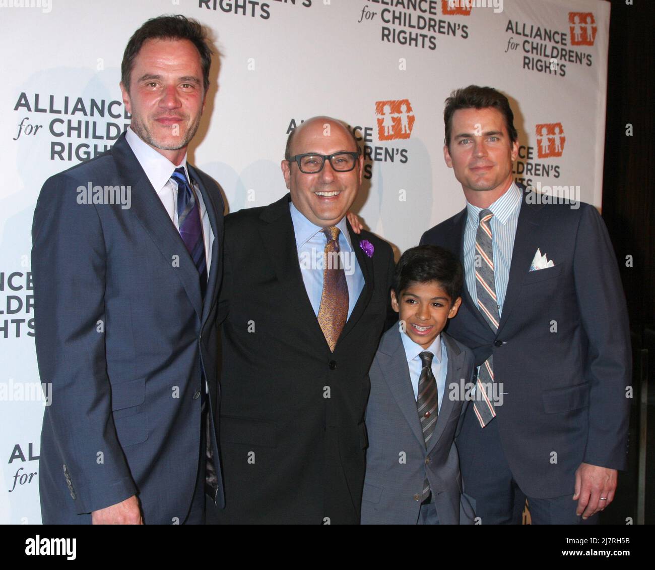 LOS ANGELES - APR 7: Tim DeKay, Willie Garson, Nathen Garson, Matt ...