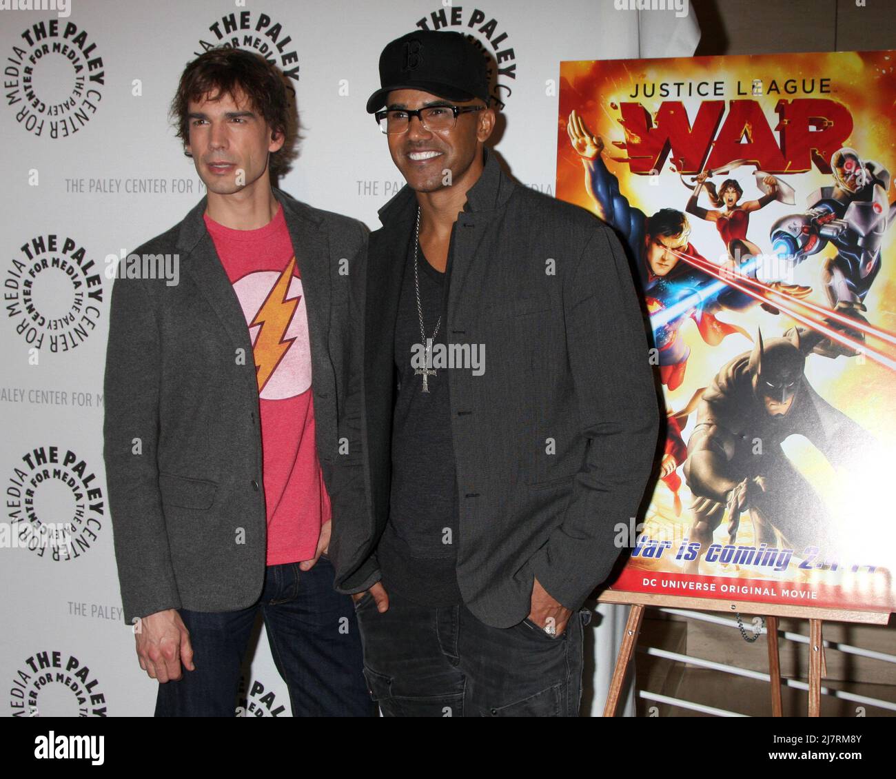 LOS ANGELES - JAN 30: Christopher Gorham, Shemar Moore at the "Justice ...