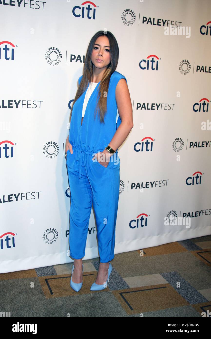 LOS ANGELES - MAR 23: Chloe Bennet at the PaleyFEST 2014 - "Marvel's ...
