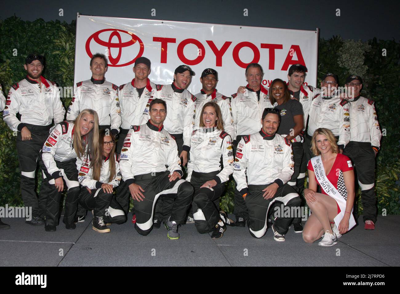 LOS ANGELES - APR 1: Celebrity Racers at the Toyota Grand Prix of Long ...