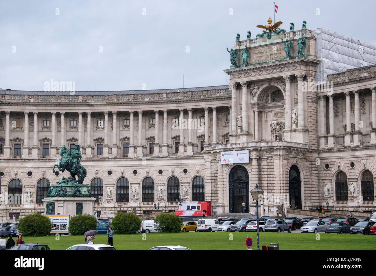 The Weltmuseum in Hofburg Palace, Vienna, Austria Stock Photo - Alamy