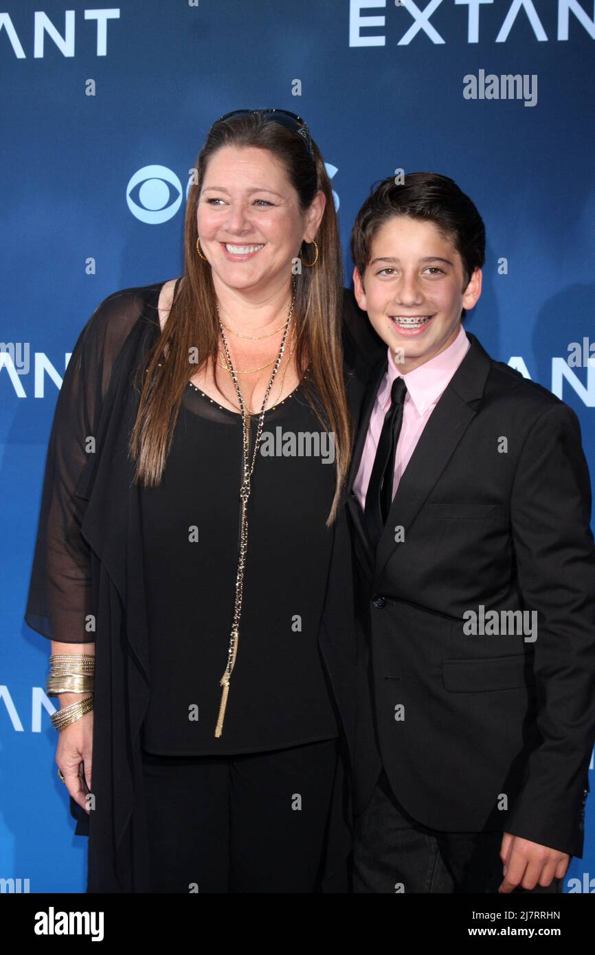 LOS ANGELES - JUN 16: Camryn Manheim, Milo Manheim at the "Extant ...