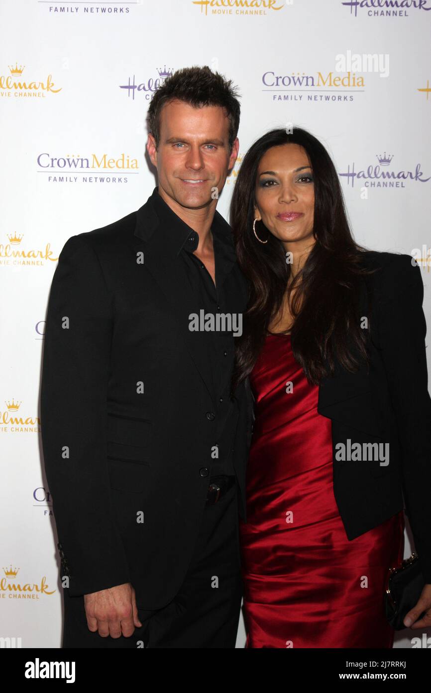 LOS ANGELES - JAN 11: Cameron Mathison, Vanessa Arevalo at the Hallmark ...