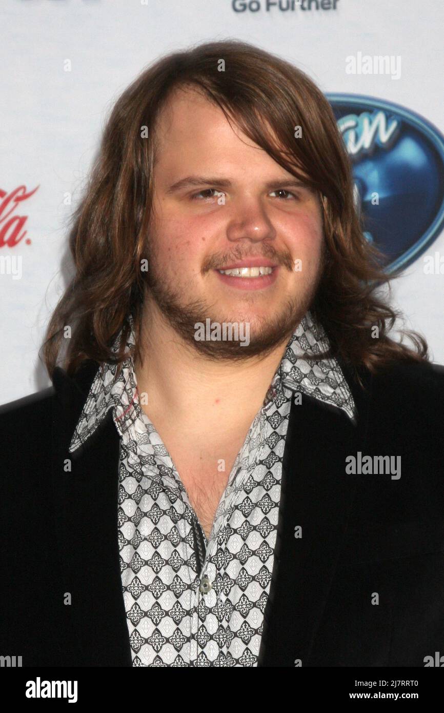 LOS ANGELES - FEB 20: Caleb Johnson at the American Idol 13 Finalists ...