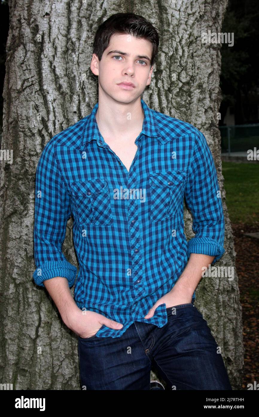 LOS ANGELES - DEC 19: Brett Pierce at the photo shoot at a Private ...