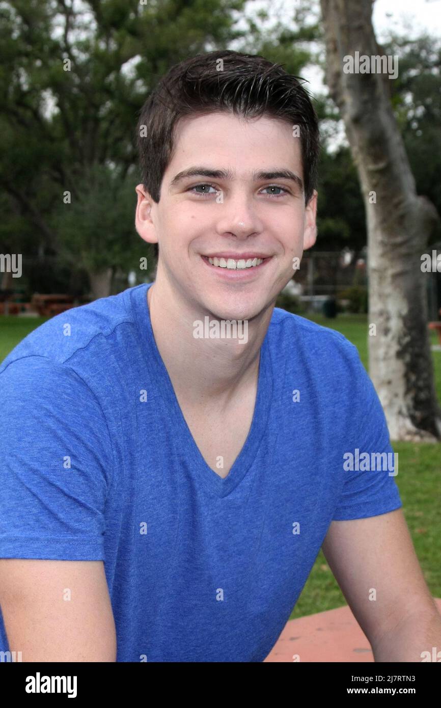 LOS ANGELES - DEC 19: Brett Pierce at the photo shoot at a Private ...