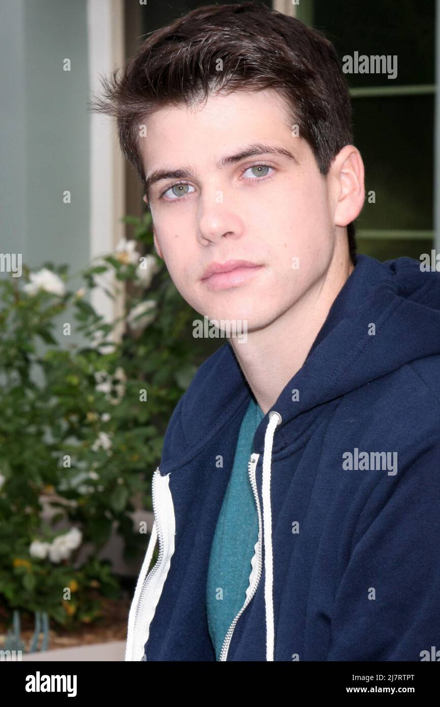 LOS ANGELES - DEC 19: Brett Pierce at the photo shoot at a Private ...