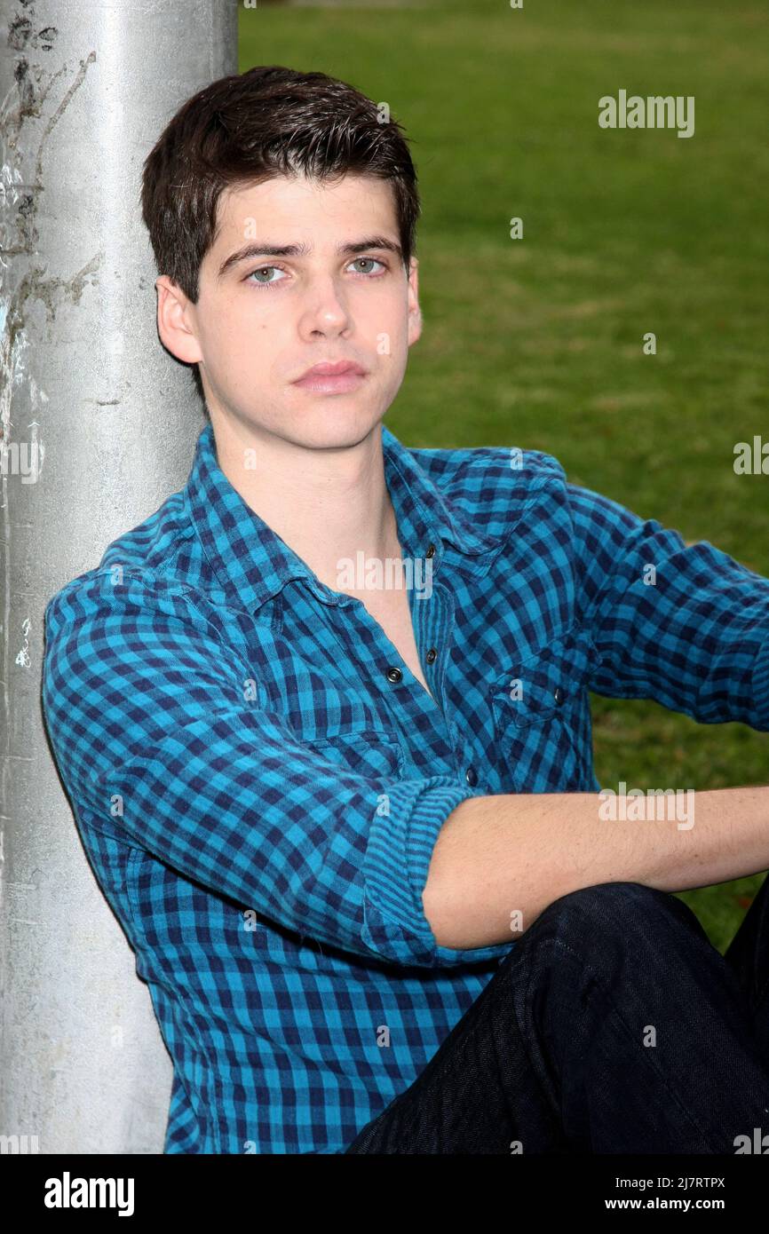 LOS ANGELES - DEC 19: Brett Pierce at the photo shoot at a Private ...