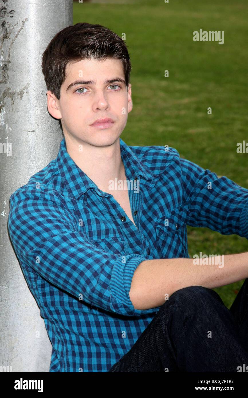 LOS ANGELES - DEC 19: Brett Pierce at the photo shoot at a Private ...