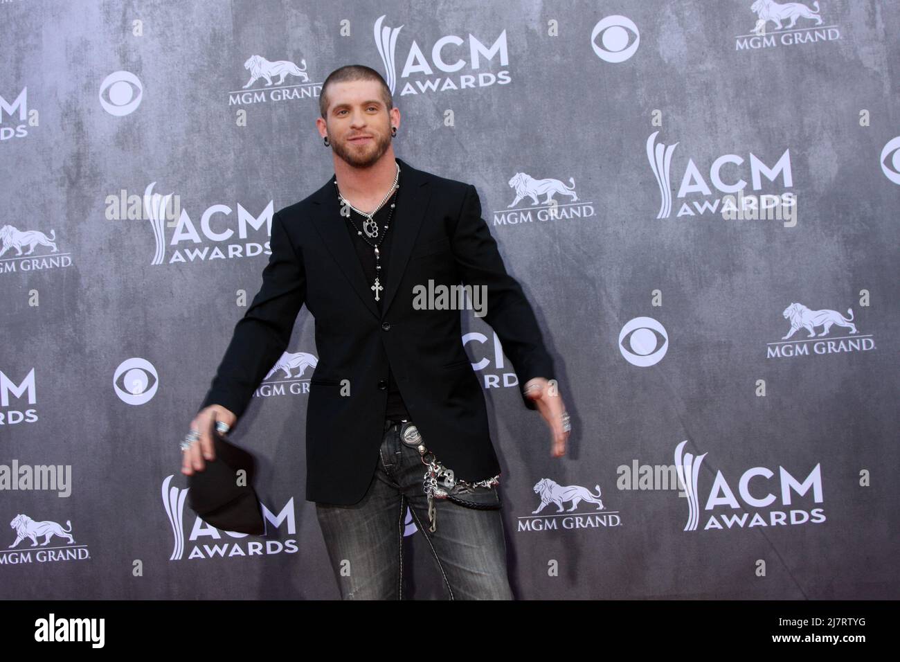 LAS VEGAS - APR 6: Brantley Gilbert at the 2014 Academy of Country ...