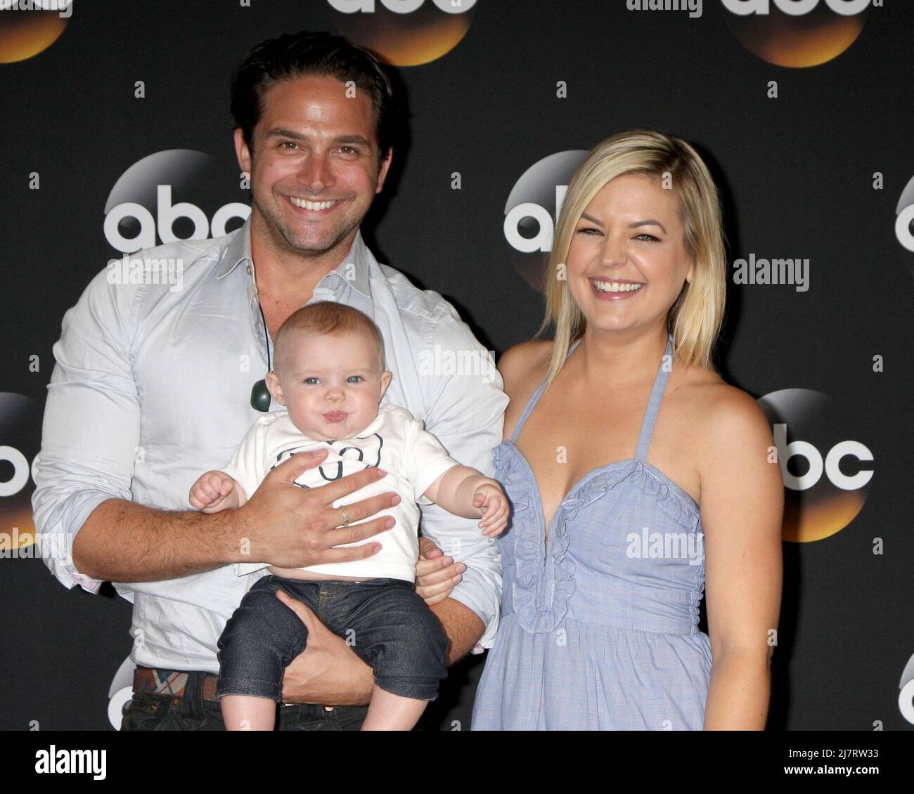 LOS ANGELES - JUL 15: Brandon Barash, Harper Barash, Kirsten Storms at ...